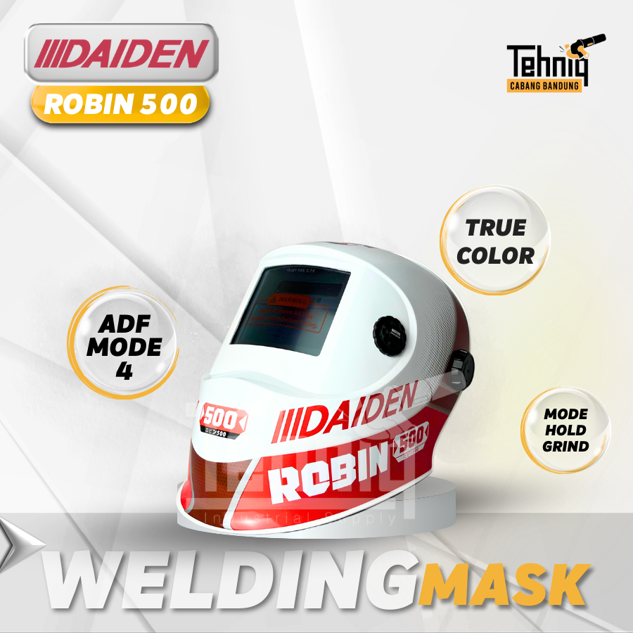 Jual Daiden Robin 500 Helm Las Auto Dark / Helem Las / Kedok Las ...