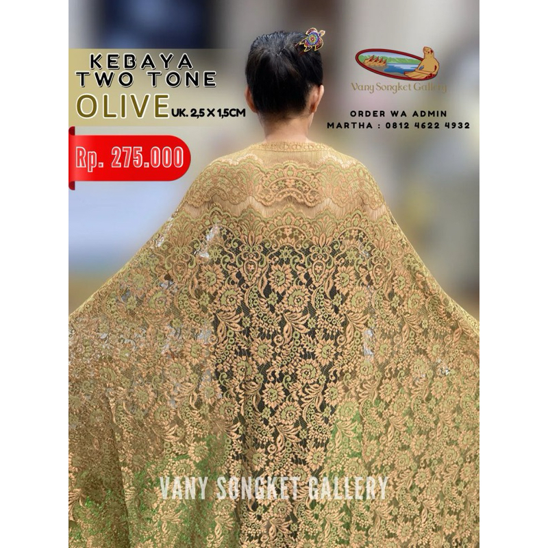 Jual BAHAN KEBAYA TWO TONE (Saint lorraine / Louis Saint Malone ...