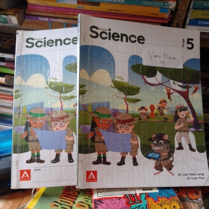 Jual active science 5 studentbook dan workbook | Shopee Indonesia