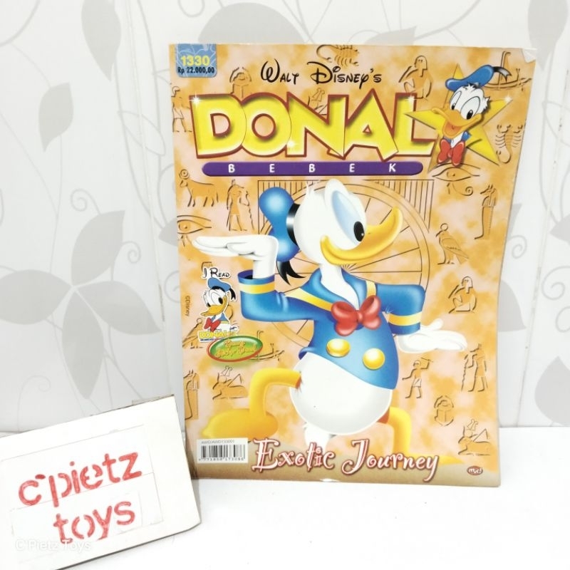 Jual Majalah Komik Donal Bebek Edisi 1330 Exotic Journey - Edisi Spesial (Second/Preloved ...