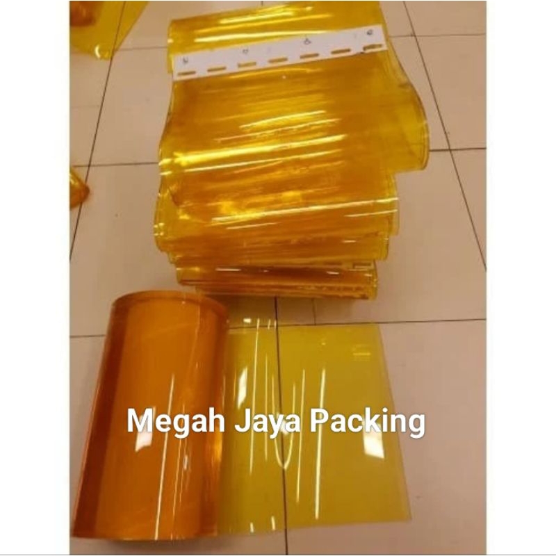 Jual PVC Curtain Yellow 2mm x 20cm (Meteran) | Shopee Indonesia