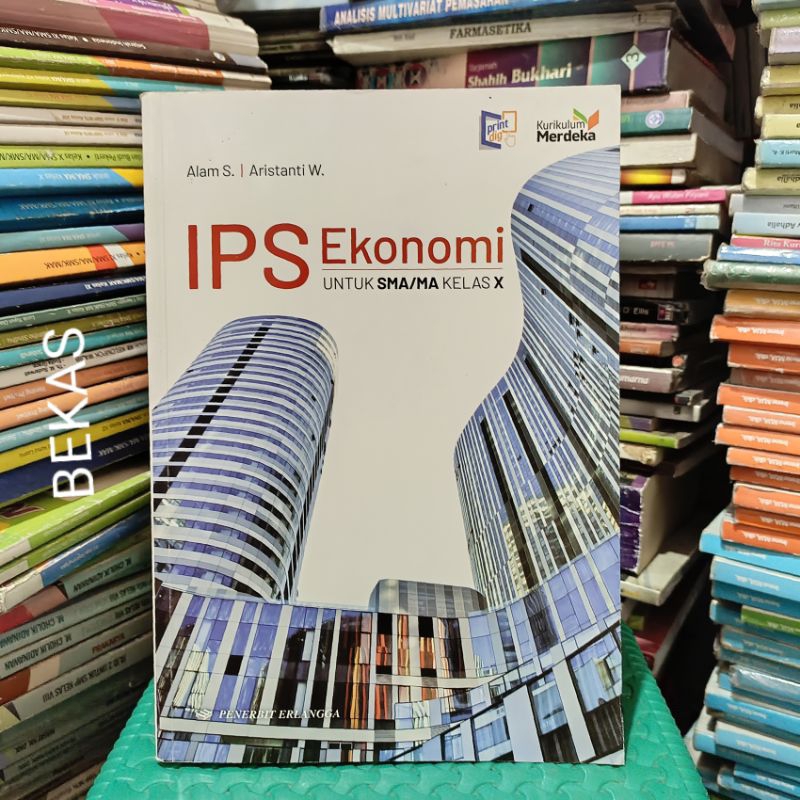 Jual Buku Paket IPS Ekonomi Ilmu Pengetahuan Sosial Kelas X 10 1 SMA MA Penerbit Erlangga ...