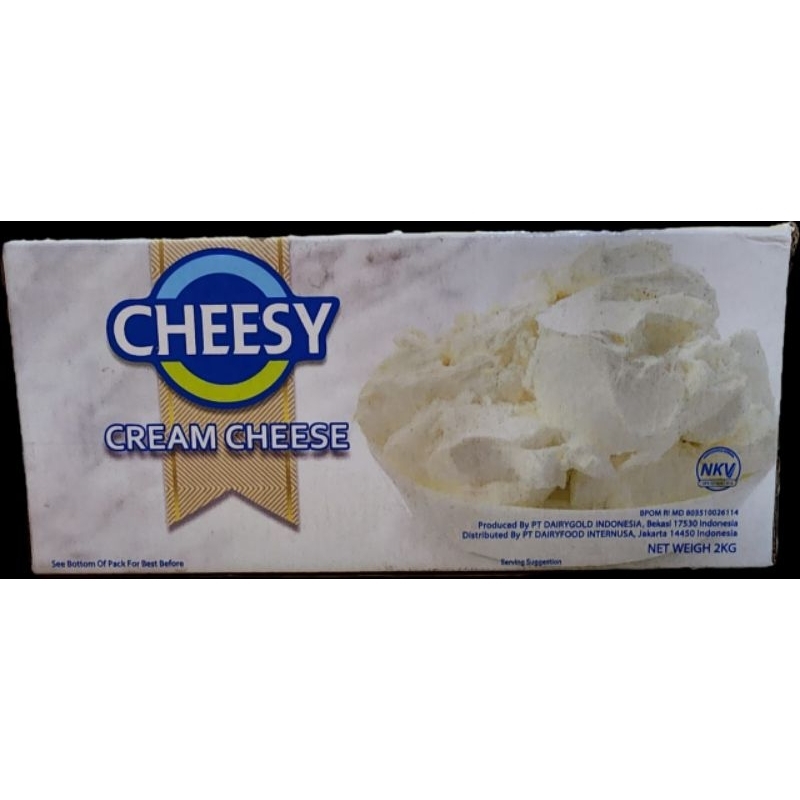 Jual Keju Cheesy Cream Cheese - 2kg | Wajib Instant !!! | Shopee Indonesia