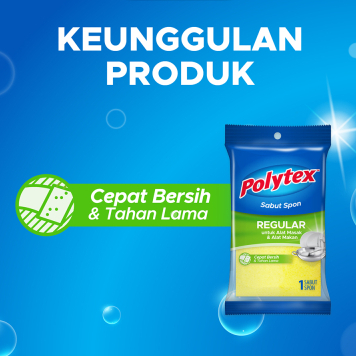 Jual Polytex Sabut Spon Regular [1 pcs] | Shopee Indonesia