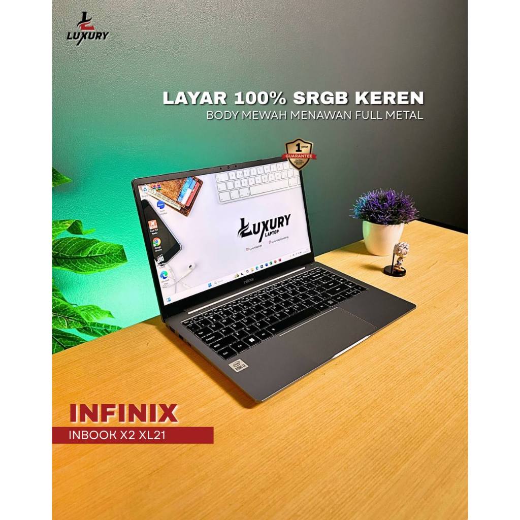 Jual LAPTOP INFINIX INBOOK X2 XL21 SLIM CORE I3 SSD RAM DDR4 3200MHZ BACKLIGHT SECOND | Shopee ...