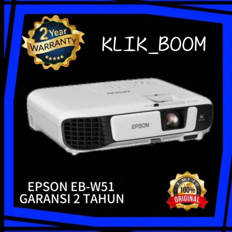 Jual Proyektor Epson EB-W51 WXGA | Shopee Indonesia