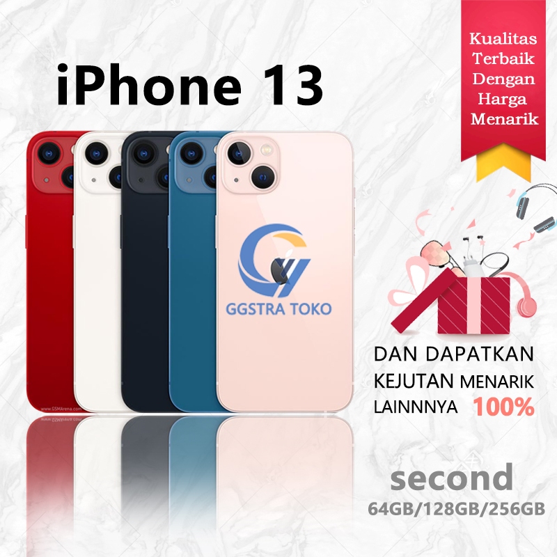 Jual 13 SECOND ORIGINAL FULLSET 128GB/256GB 100% MULUS BERGARANSI | Shopee Indonesia