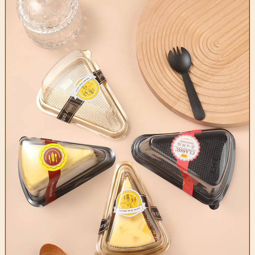 Jual [10 PCS] MIKA KUE SEGITIGA/ MIKA KUE POTONG/ MIKA MILLE CRAPES/ CT ...