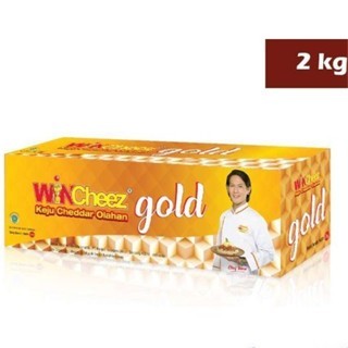 Jual Keju WinCheez Cheddar 2kg / CHEDDAR CHEESE BLOCK WINCHEEZ | Shopee ...