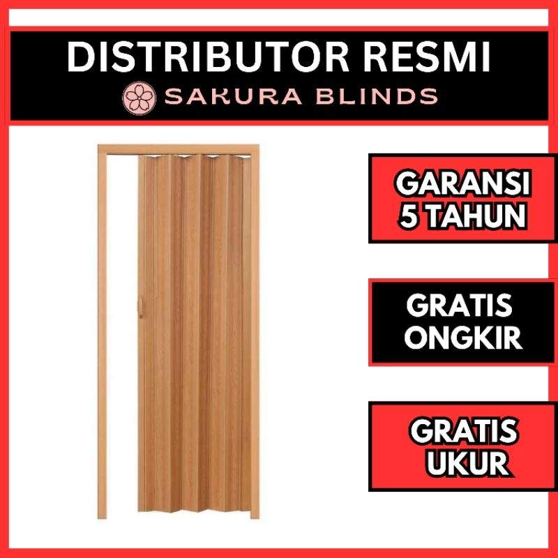 Jual Pintu Folding Door PVC Lipat - Pintu PVC Lipat - Pintu Lipat Sekat ...