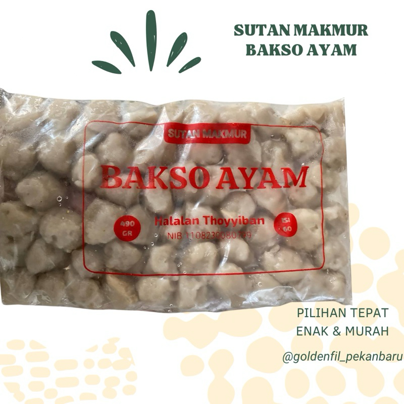 Jual Bakso ayam curah 500g isi 60 butir | Shopee Indonesia