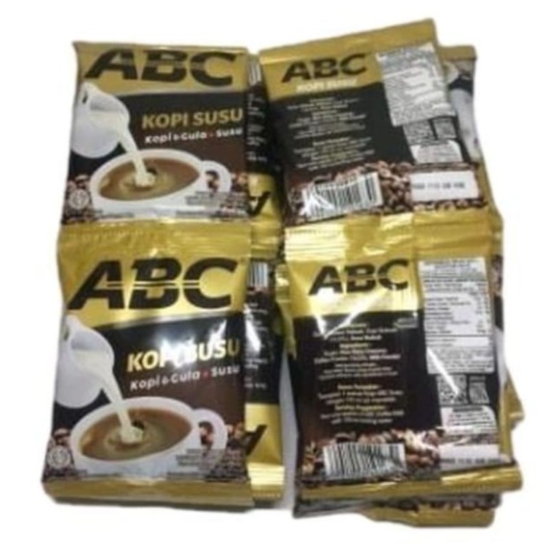 Jual KOPI ABC SUSU 1 RCG ISI 10PCS | Shopee Indonesia
