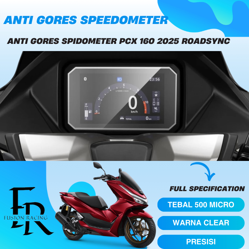 Jual STICKER ANTI GORES SPEEDOMETER PCX 160 2025 ROADSYNC TEBAL VPF 500 ...