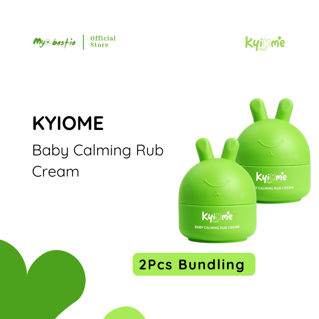 Jual [My Bestie Official] KYIOME 2PCS Baby Calming Rub Body Cream 50g ...