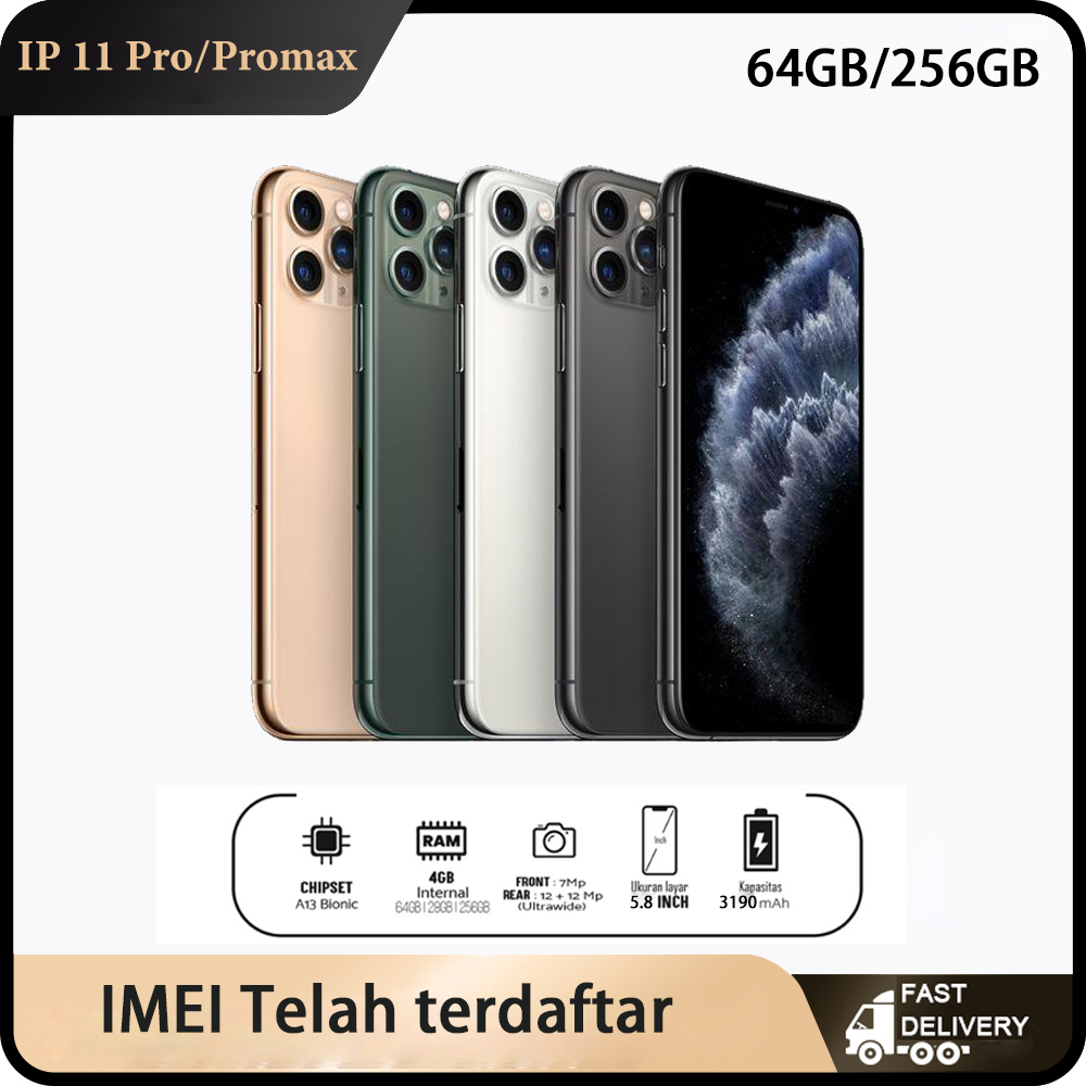 Jual IBOX IP11 pro/promax 64GB/256GB Second BH 95%+ MULUS NORMAL ...