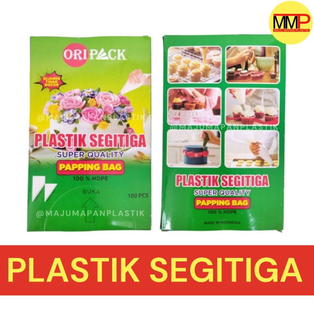 Jual [100pcs] Plastik Contong / Plastik Penghias Kue / Piping Bag Kecil ...
