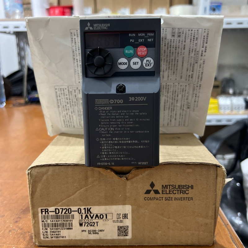 Jual Inverter Mitsubishi FR-D720-0.1K 220V Original | Shopee Indonesia
