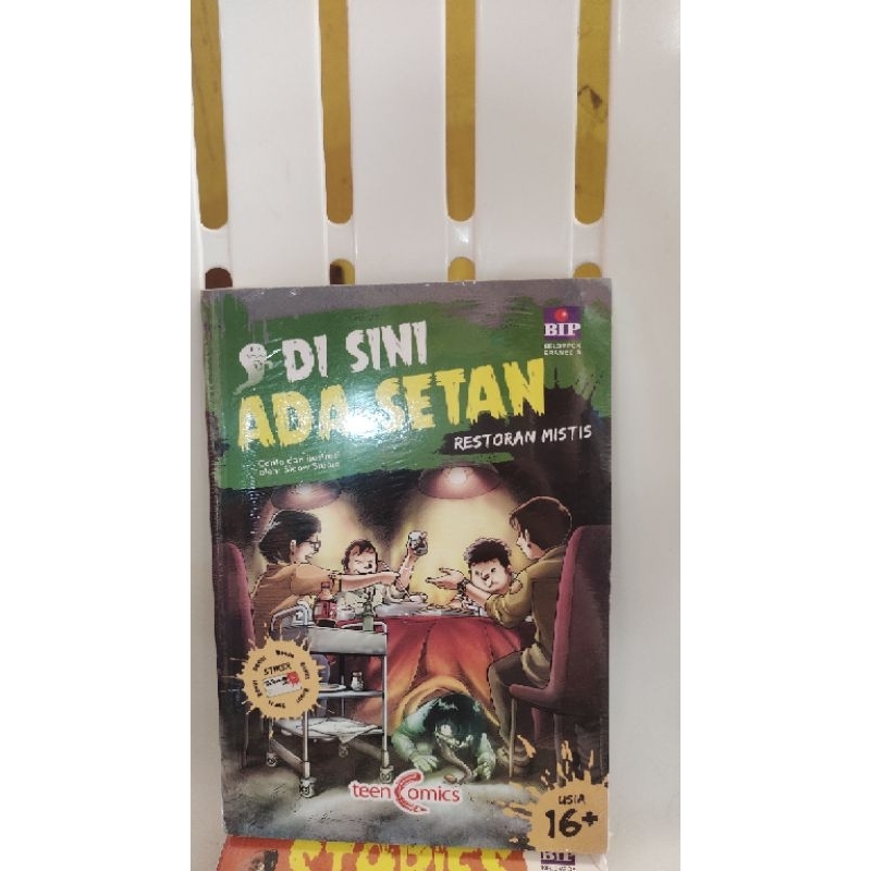 Jual buku si sini ada setan "restoran mistis" teencomics - sloow studio ...