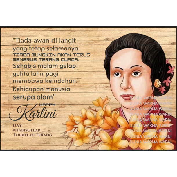 Jual Papan Pawai Hari Kartini / Papan MURAH / Kartini / Atribut Pawai ...
