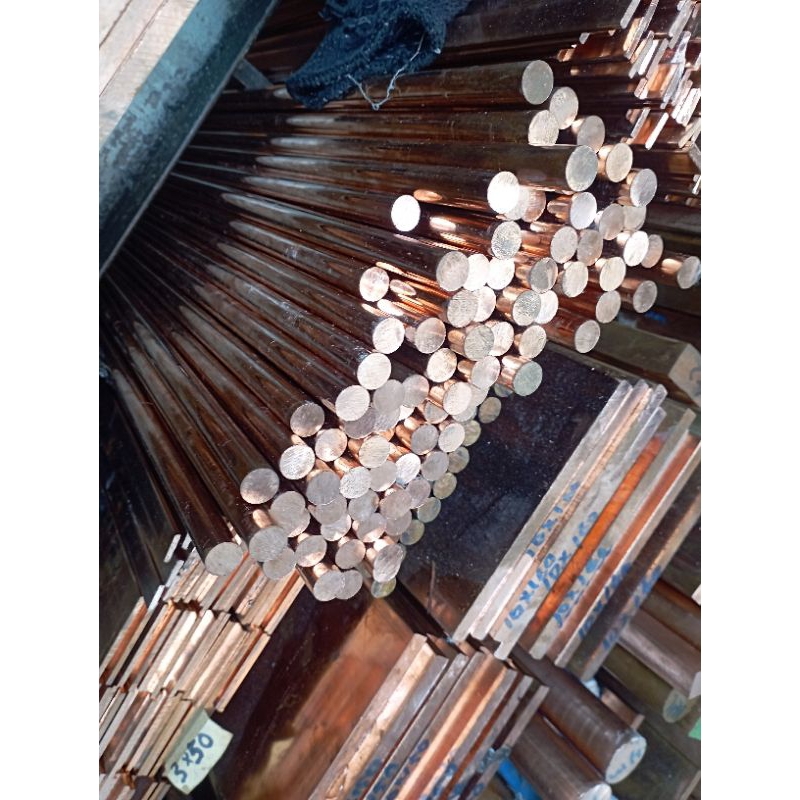 Jual As Tembaga Diameter 16mm x P 1000mm Tembaga Murni | Shopee Indonesia