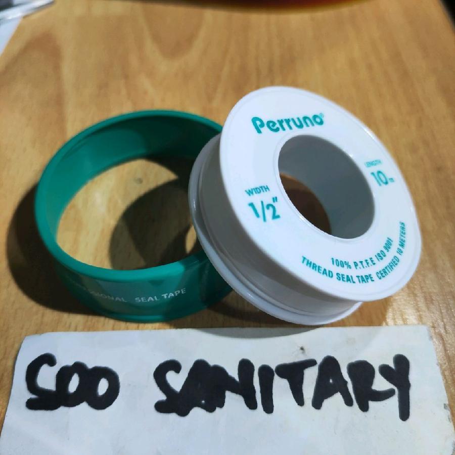 Jual Seal Tape Peruno 1/2" 10 meter - Solasi Pipa isolatif 10m 10meter ...