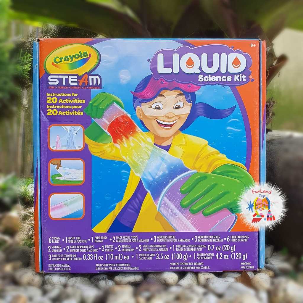 Jual Crayola STEAM Liquid Science Kit | Shopee Indonesia