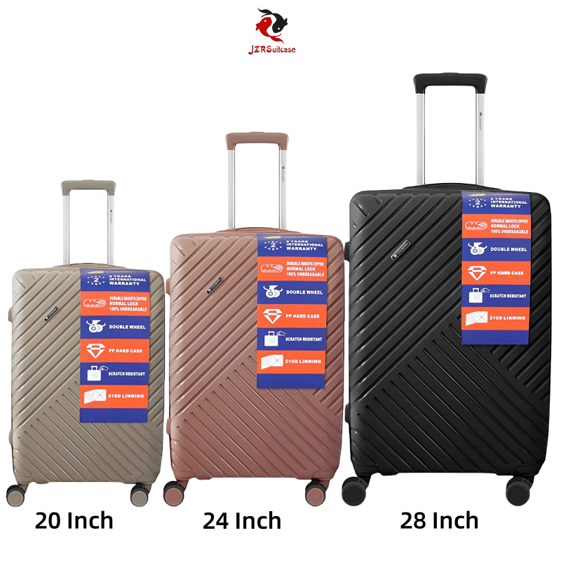Jual Jzr Suitcase Koper 20 inch Koper Ringan Beroda Empat dan Bisu ...