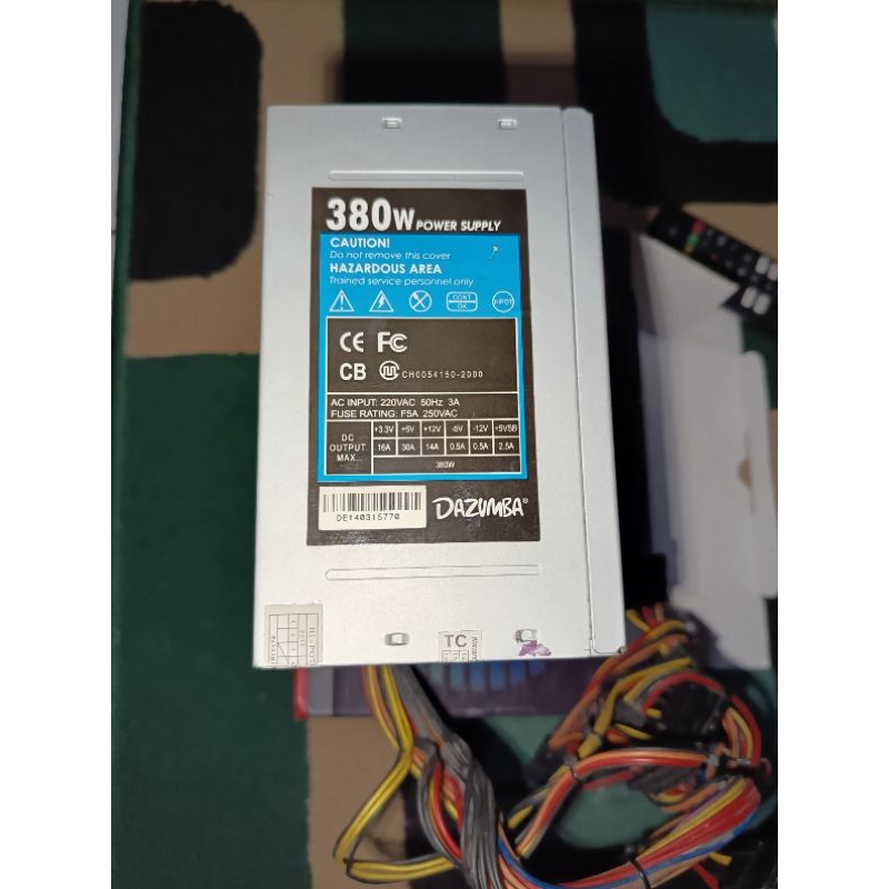 Jual Power Supply Psu Dazumba 380watt | Shopee Indonesia