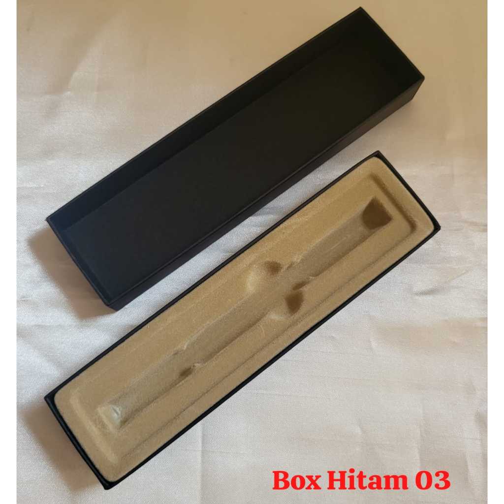 Jual Box Pen Hitam 03 Bludru I Kotak Pen I Box Pulpen Simple I Cocok ...