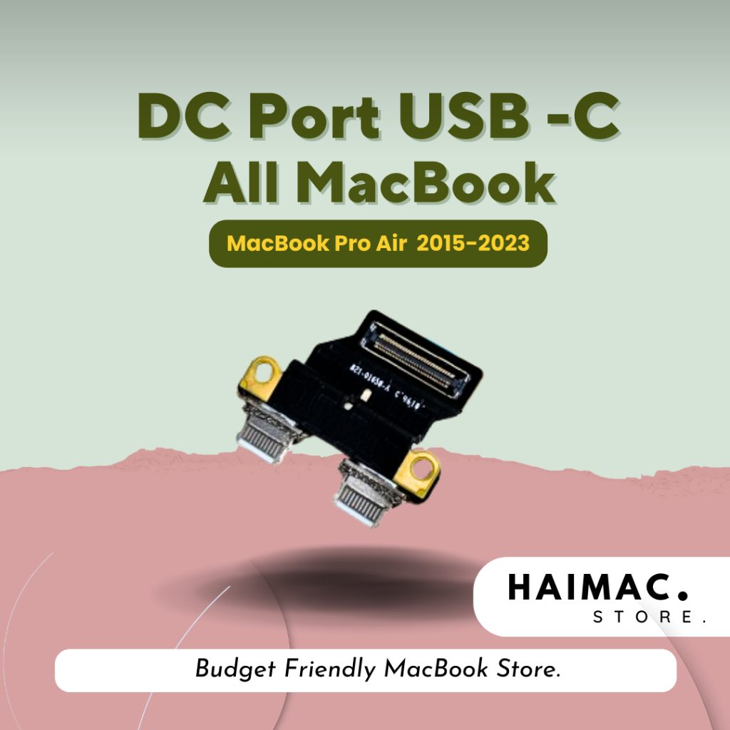 Jual DC Power USB-C Port - All MacBook Pro Air || A1706 A1707 A1989 A2159 A2141 A1990 A2251 ...
