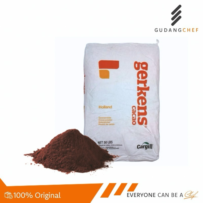 Jual Cargill Gerkens Cocoa Powder GR80 10-12% Fat 25kg - Cokelat Bubuk ...