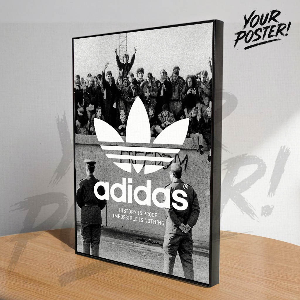 Jual Poster Adidas Vintage - Frameblock | Shopee Indonesia