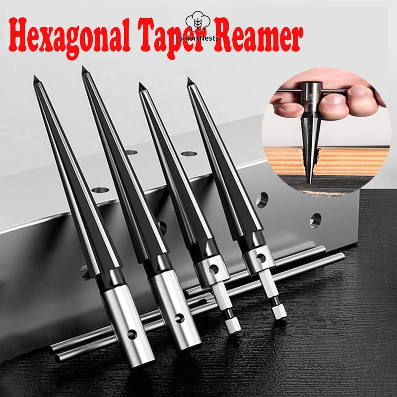 Jual Hexagonal Taper Reamer Genggam Bor Listrik Pembuka Lubang Reamer ...