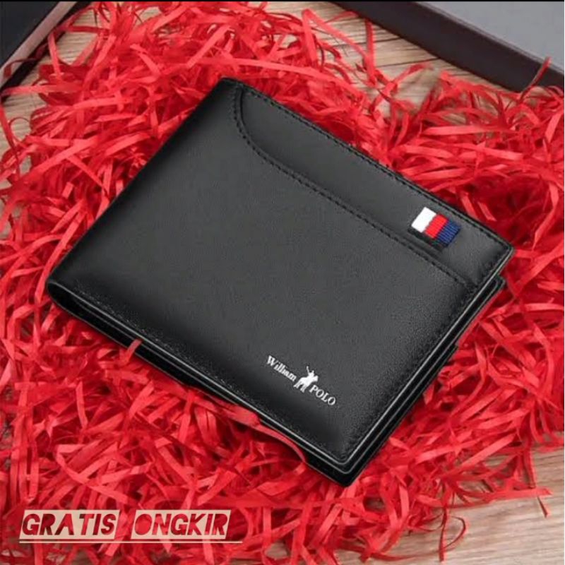 Jual Dompet Pria William Polo dompet kulit sintetis Dompet laki-laki ...