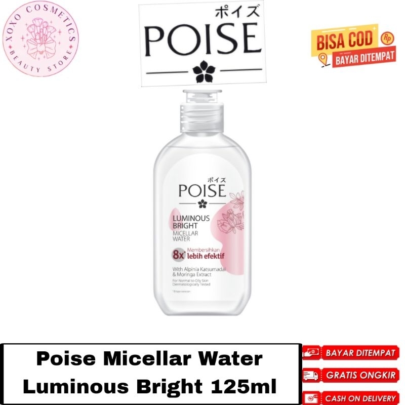 Jual Poise Luminous Bright Micellar Water Botol 125ml | Shopee Indonesia