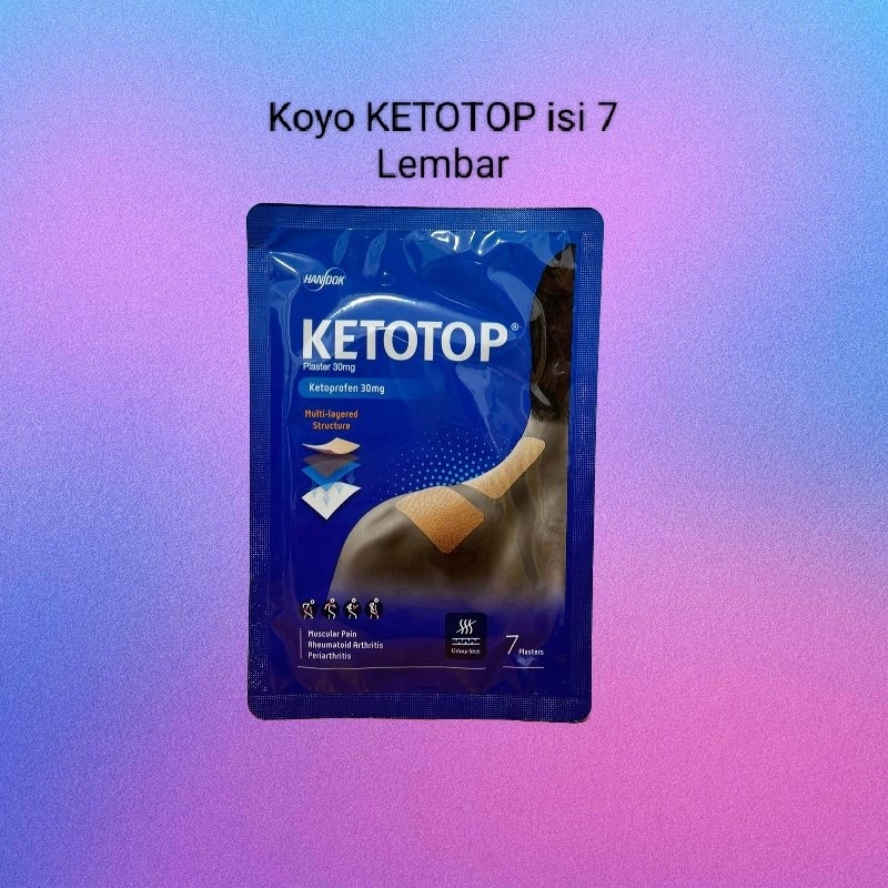 Jual Ketotop Koyo Patch Made in Korea ( 7 lembar / 7 Plaster ) | Shopee ...