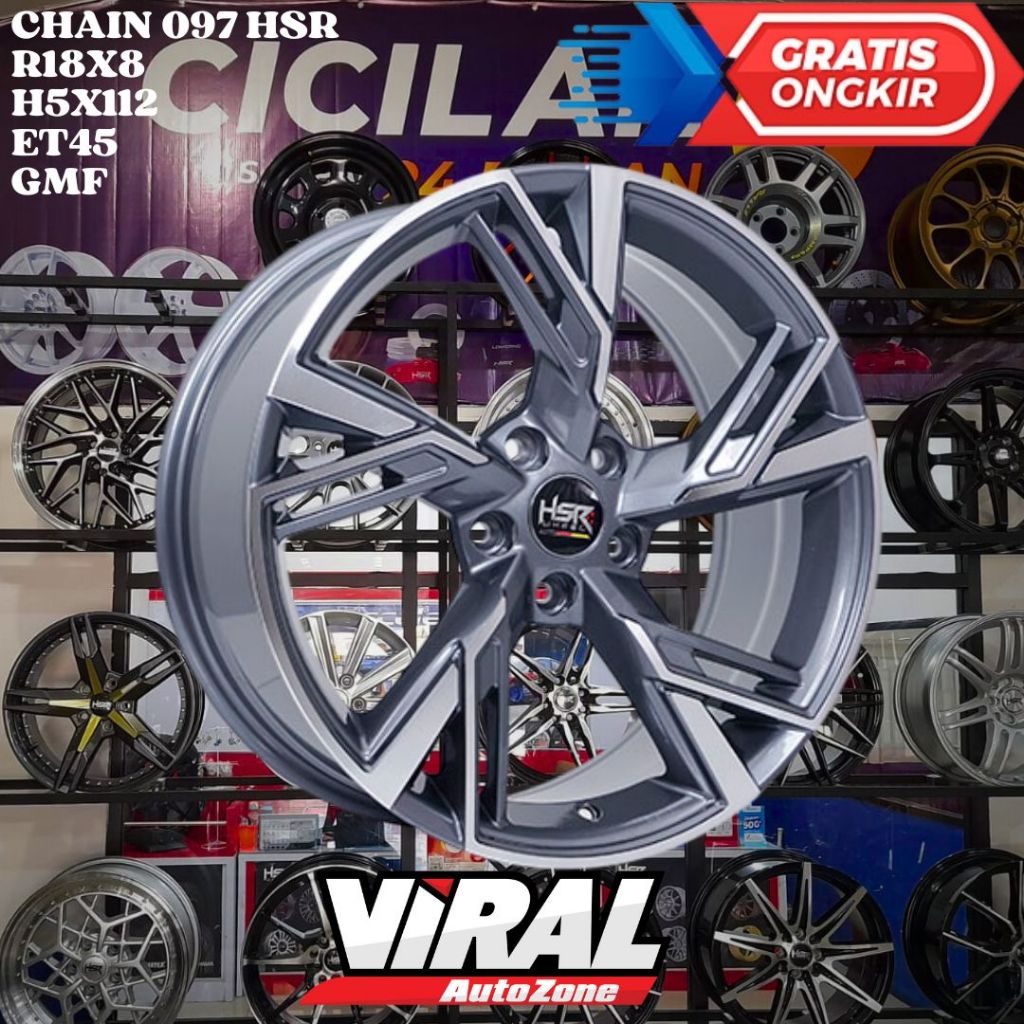 Jual Velg Mobil MG4 EV , SCIROCCO , MERCEDES , DFSK GLORY , HSR CHAIN RING 18 R18 MURAH | Shopee ...