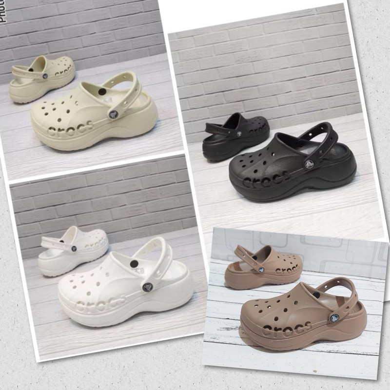 Jual TERMURAH Sendal Crocs Classic Baya Platform Clogs Women / Crocband ...