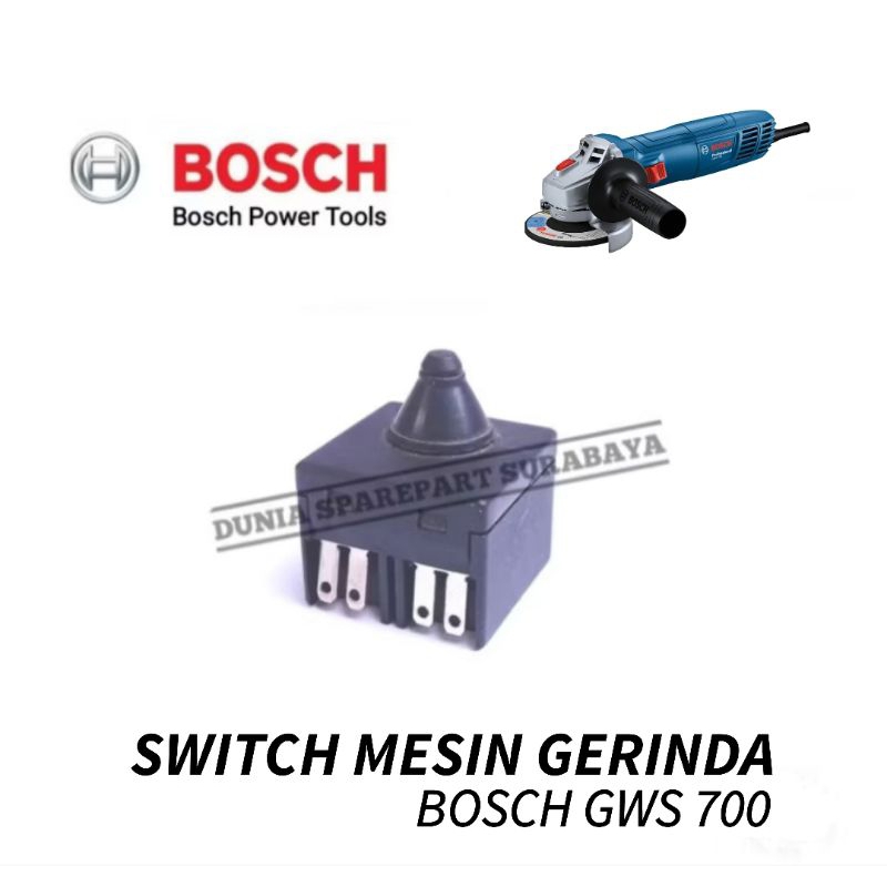 Jual Switch For Mesin Gerinda BOSCH GWS 700 / Saklar Gurinda GWS700 ...