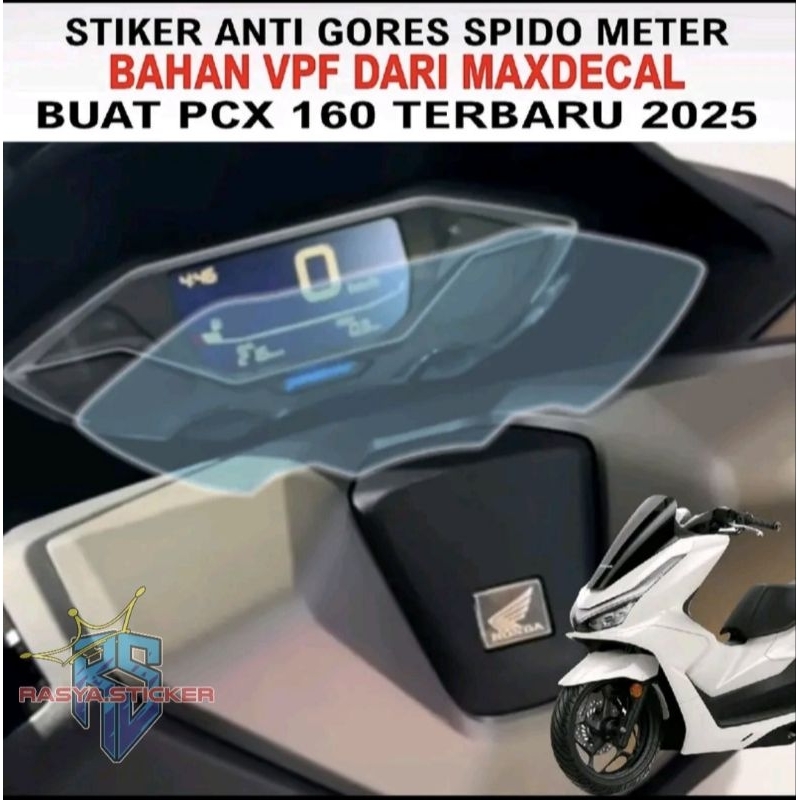 Jual Sticker Antigores speedometer new HONDA PCX 160 2025 CBS ABS ...