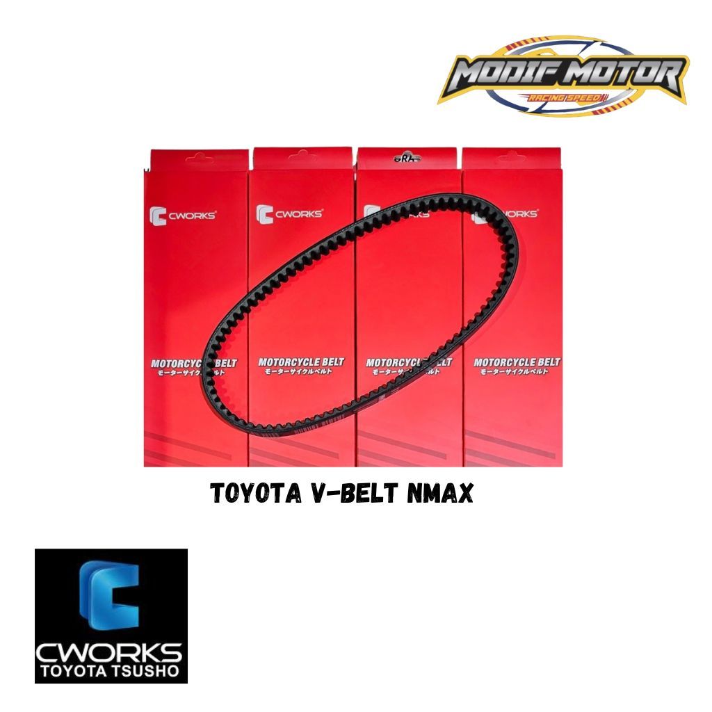 Jual Cworks Toyota Tsusho V-Belt Vanbelt Tipe 2DP Motor Yamaha Nmax 155 ...