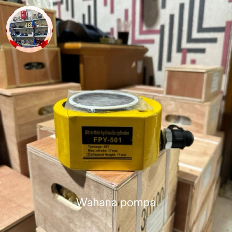 Jual 50 Ton Low Hydraulic Cylinder Jack Silinder Hidrolik Pendek | Shopee Indonesia