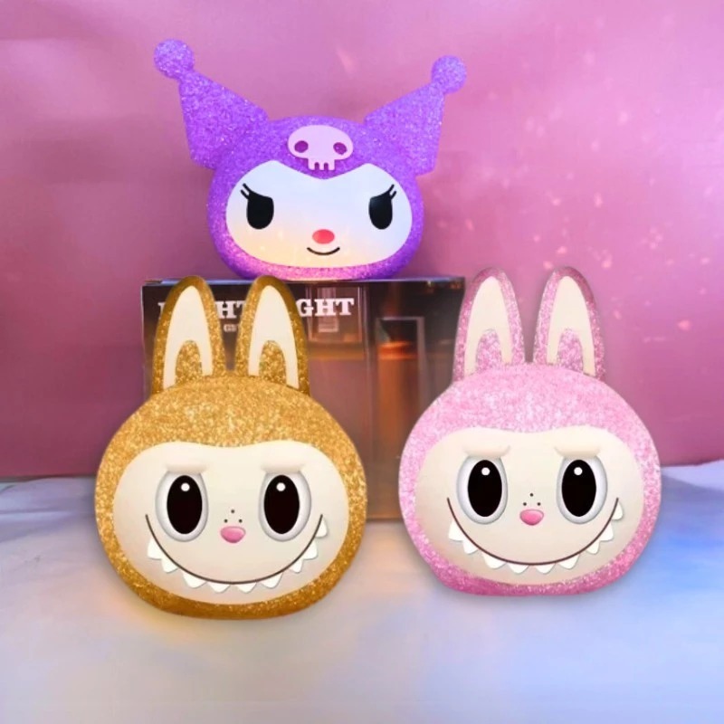 Jual LAMPU TIDUR BINTANG LABUBU DESIGN TRANSPARAN / LAMPU TIDUR LABUBU ...