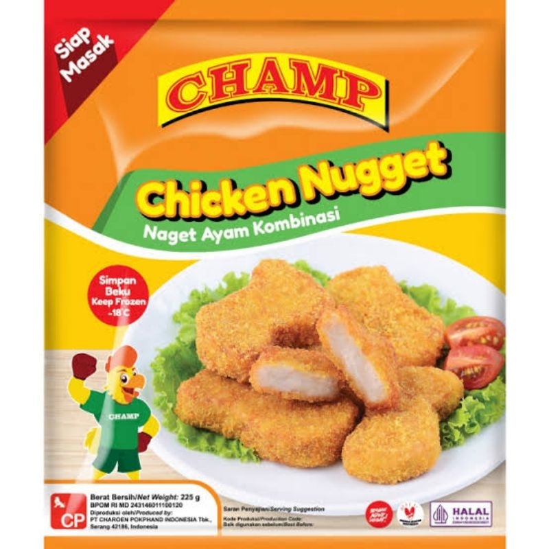 Jual CHAMP CHICKEN NUGGET 225GR | Shopee Indonesia