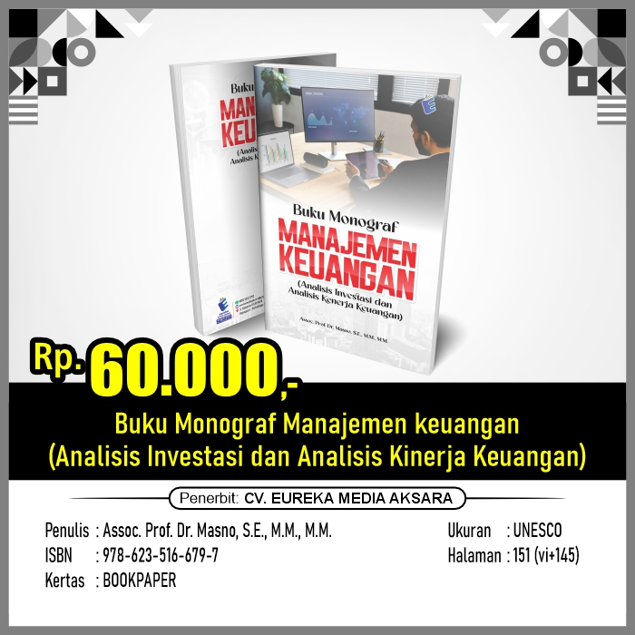 Jual Buku Monograf Manajemen keuangan (Analisis Investasi dan Analisis Kinerja Keuangan ...