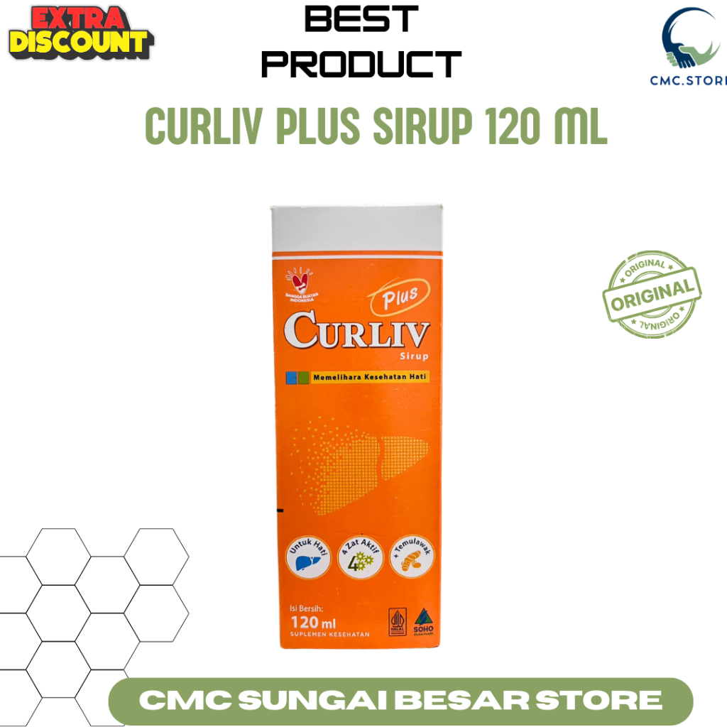 Jual Curliv Plus Sirupp 120 ml | Shopee Indonesia