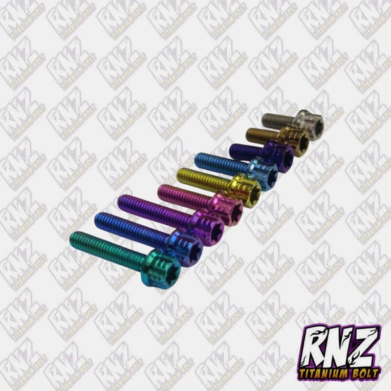 Jual Baut Titanium 2 Kunci -Gear head- Hexa - 2 Keys Ukuran M4 / Drat 7 Panjang 10mm 15mm 20mm ...