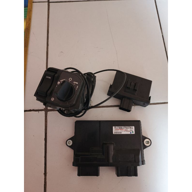 Jual Ecu set kunci kontak SCU modul alarm Scoopy Fi new led 2021 kode part K2F original copotan ...