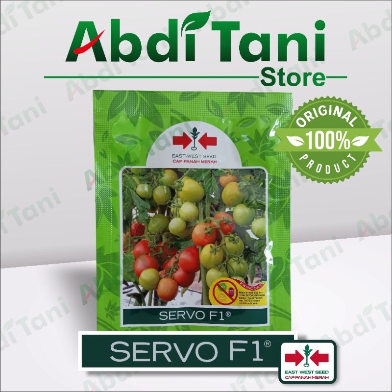 Jual Tomat Servo F1 1,750 seed Panah Merah benih berkualitas Kemasan ...