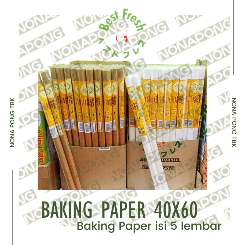 Jual Kertas Roti | Baking Paper | Kertas Memanggang | Kertas Oven ...